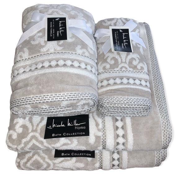 Nicole Miller | Bath | Nicole Miller Home Bath Collection 0 Cotton ...